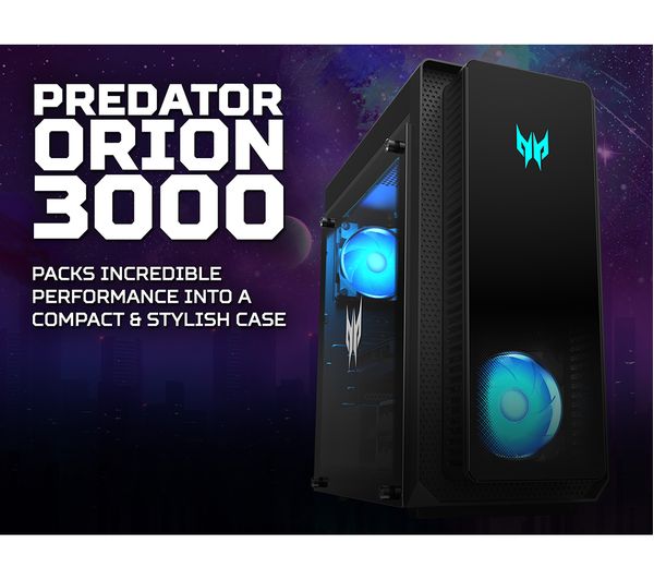 ACER Predator Orion 3000 PO3-650 Gaming PC - Intel® Core™ i7, RTX 4070 ...