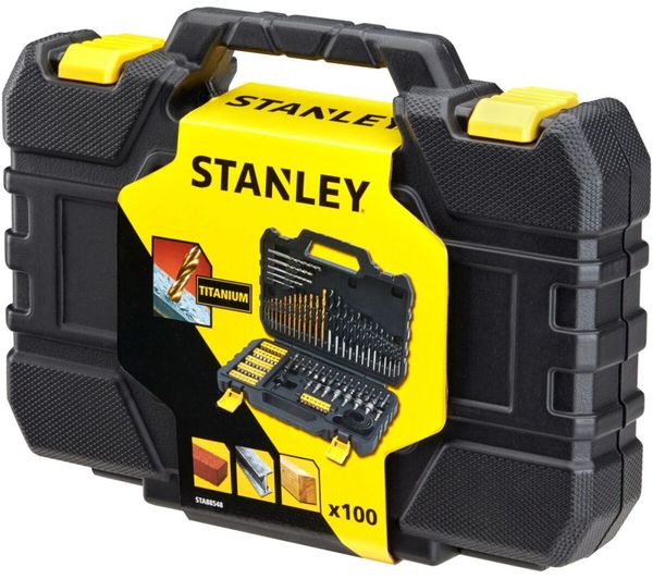 STANLEY Fatmax Drill & Screwdriver Bit Set - 100 Piece - STA88548-XJ ...