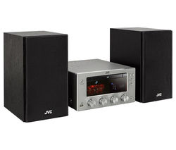 JVC UX-D150 Wireless Traditional Hi-Fi System - Titanium & Black ...