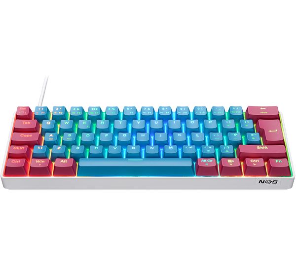 NOS C-450 Mini Pro RGB Mechanical Gaming Keyboard - Lollipop - 396175 ...