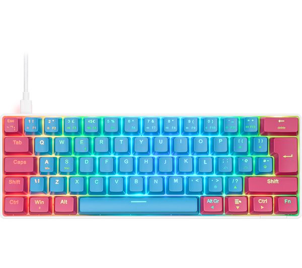 NOS C-450 Mini Pro RGB Mechanical Gaming Keyboard - Lollipop - 396175 ...