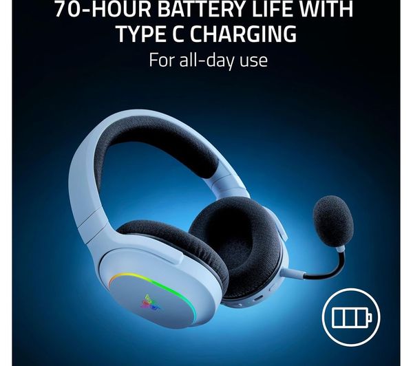 RAZER Barracuda X Chroma Wireless Gaming Headset - White - 126120 ...
