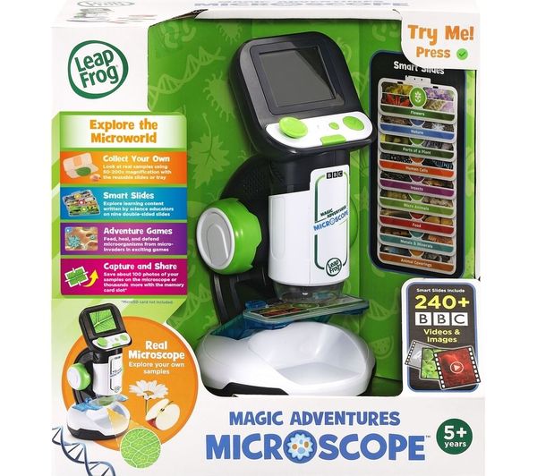 LEAPFROG Magic Adventures Microscope Toy - 616103 - Currys Business
