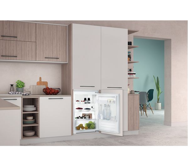 INDESIT Low Frost INS 9012 Integrated Fridge - Sliding Hinge ...