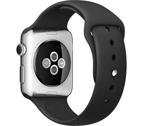 APPLE Watch 42 mm Black Sport Band - MJ4Q2ZM/A - Currys Business