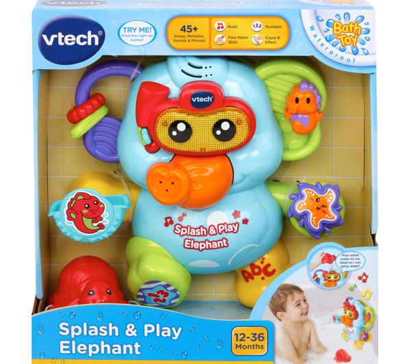 VTECH Baby Splash & Play Elephant - 515303 - Currys Business