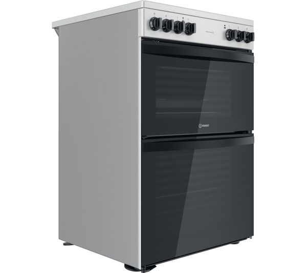 INDESIT ID67V9HCCX/UK 60 cm Electric Ceramic Cooker - Stainless Steel ...