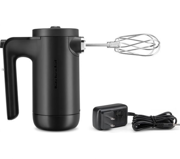 KITCHENAID Cordless 7 5KHMB732BBM Hand Mixer Matte Black 859711626400 Currys Business