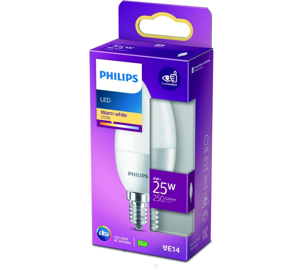 PHILIPS 929002977055 LED Light Bulb - E14 Fast Delivery | Currysie