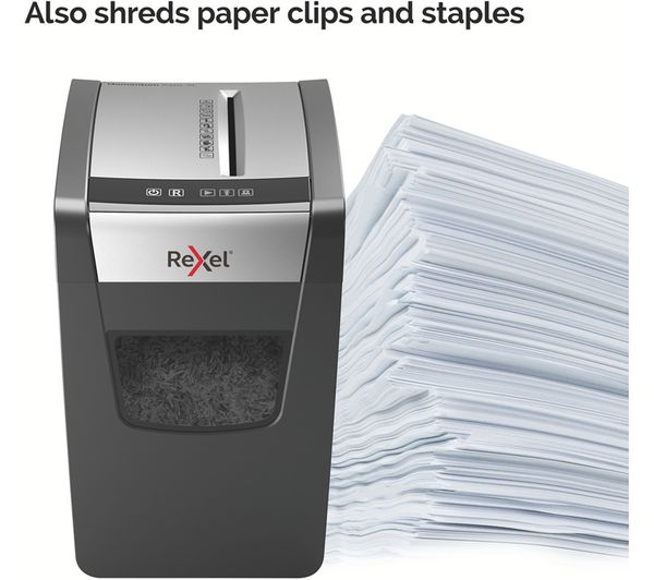 REXEL Momentum X410-SL Cross Cut Paper Shredder - 2104573 - Currys Business