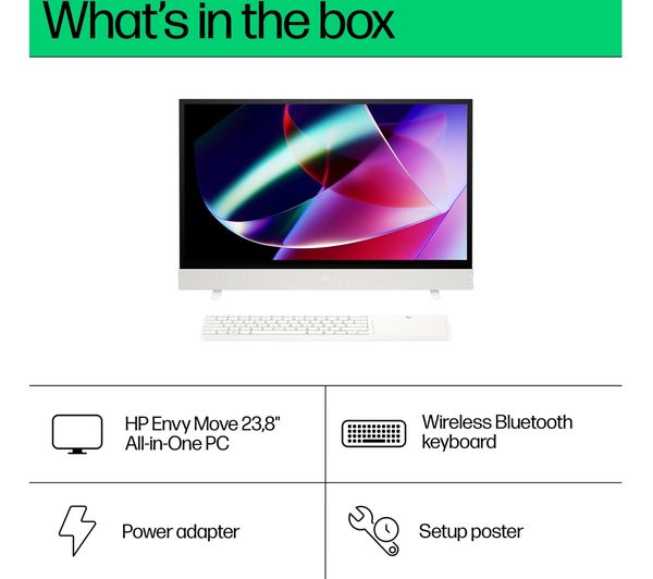 HP Envy Move 23.8" Portable All-in-One PC - Intel® Core™ i5, 512 GB SSD ...