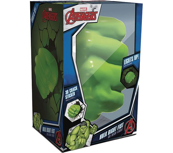 marvel hulk wall light