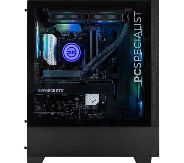 PCSPECIALIST Flux 500 Gaming PC - Intel® Core™ i7, RTX 4070 SUPER, 1 TB ...