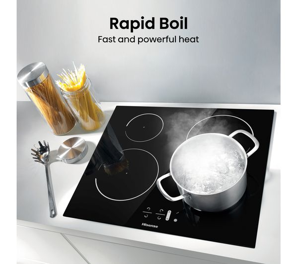 HISENSE I6421C 60 cm Electric Induction Hob - Black - I6421C - Currys ...