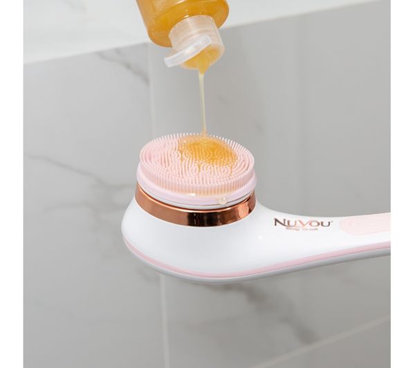 JML NuYou Body Brush - White & Gold - A001824 - Currys Business