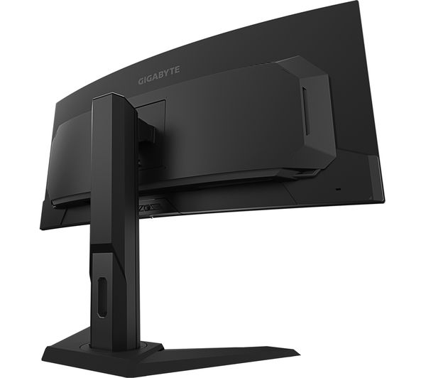 GIGABYTE MO34WQC Wide Quad HD 34" Curved OLED Gaming Monitor - Black ...