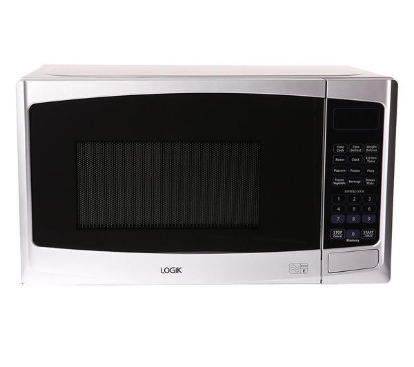 LOGIK L20MS14 Solo Microwave - Silver - L20MS14 - Currys Business