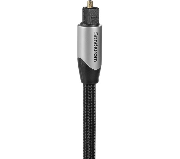 SANDSTROM AV Silver Series Digital Optical Cable - 2 m - S2OPT214 ...