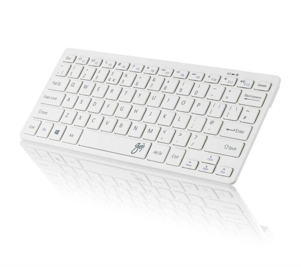 GOJI GKBMMWH16 Wireless Keyboard - White - - Currys Business