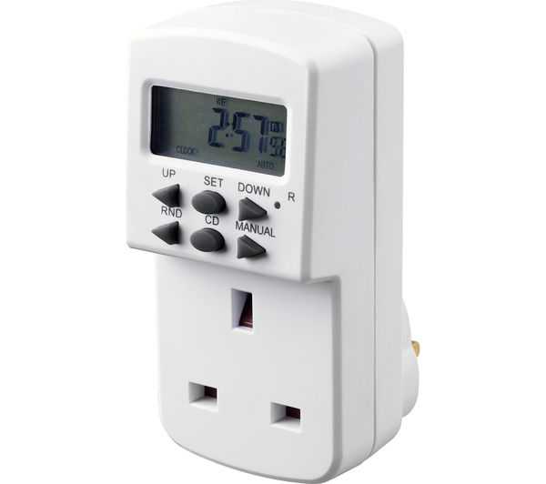 MASTERPLUG TES7 7 Day Electronic Plug Timer - TES7-MP - Currys Business
