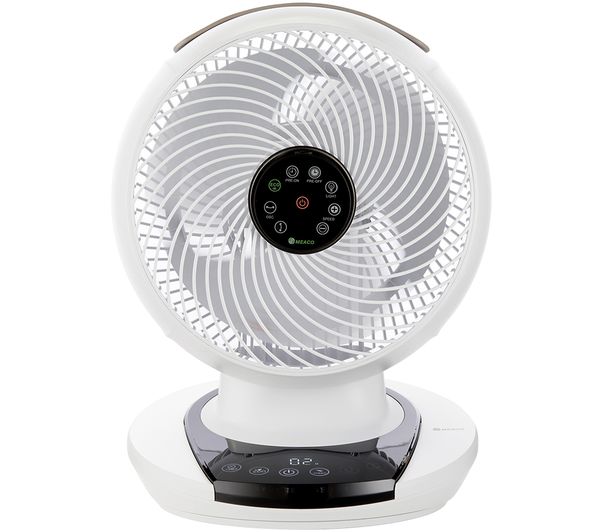 MEACO MeacoFan 1056 Air Circulator Portable 12” Desk Fan - White ...