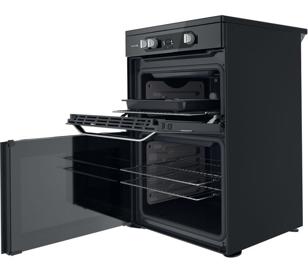 HOTPOINT MyMenu HDM67I9H2CB/UK 60 cm Electric Induction Cooker - Black ...