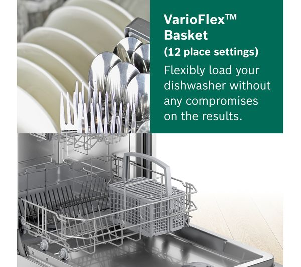 BOSCH Serie | 2 SGS2ITW41G Full-size Dishwasher - White - SGS2ITW41G ...