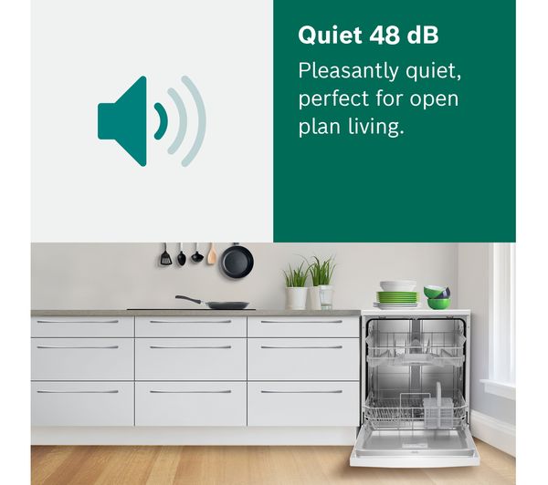 BOSCH Serie | 2 SGS2ITW41G Full-size Dishwasher - White - SGS2ITW41G ...