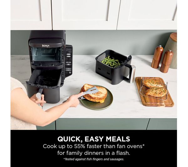 NINJA Double Stack SL300UK Air Fryer - Black - SL300UK - Currys Business