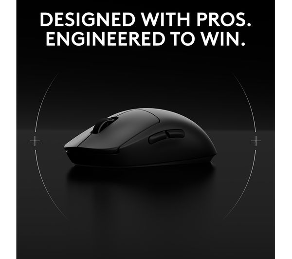 LOGITECH PRO 2 Lightspeed RGB Wireless Optical Gaming Mouse - Black ...