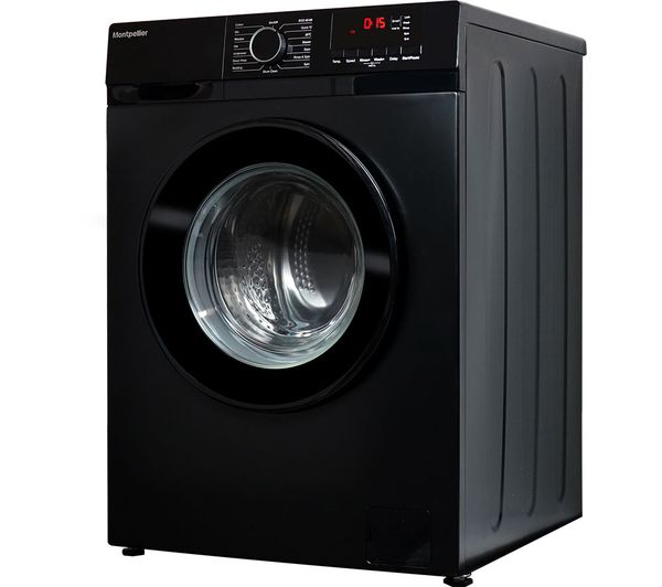 MONTPELLIER MDAWM1014K 10 kg 1400 Spin Washing Machine - Black ...