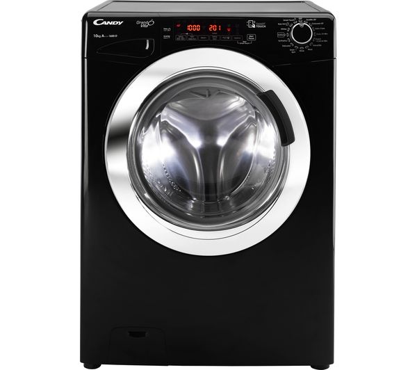 CANDY GVS 1610THCB NFC 10 kg 1600 Spin Washing Machine - Black ...