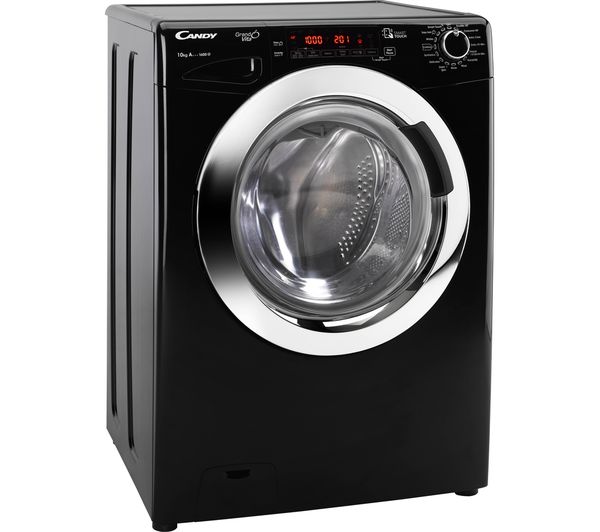 CANDY GVS 1610THCB NFC 10 kg 1600 Spin Washing Machine - Black ...
