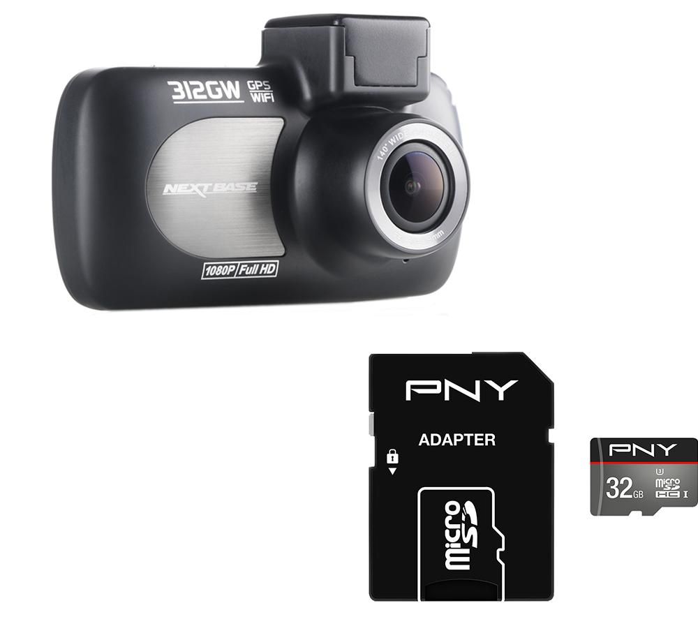 NEXTBASE 312GW Deluxe Dash Cam 32 GB Turbo Class 10 MicroSDHC Memory 