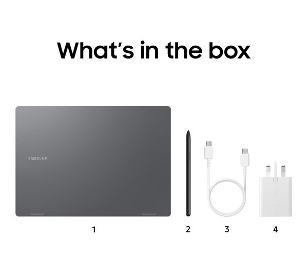 SAMSUNG Galaxy Book5 360 15.6" 2 in 1 Laptop, Copilot+ PC - Intel® Core ...