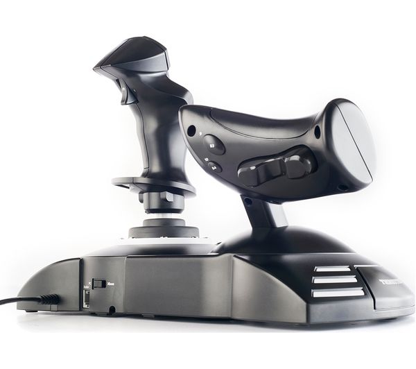 THRUSTMASTER T.Flight Hotas One Joystick & Throttle - Black - 125584 ...