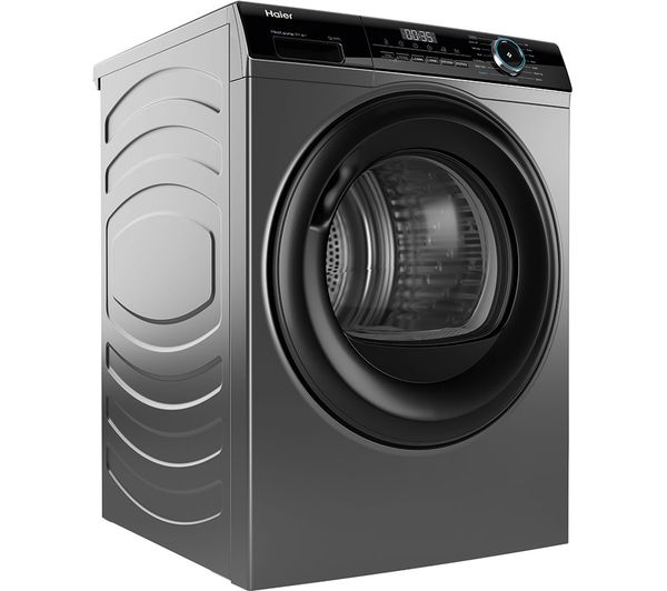 HAIER I-Pro Series 3 HD80-A2939S 8 kg Heat Pump Tumble Dryer - Graphite - 6921081597576 - Currys ...