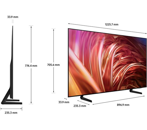 SAMSUNG QE55S85DAEXXU 55" Smart 4K Ultra HD HDR OLED TV with Bixby ...