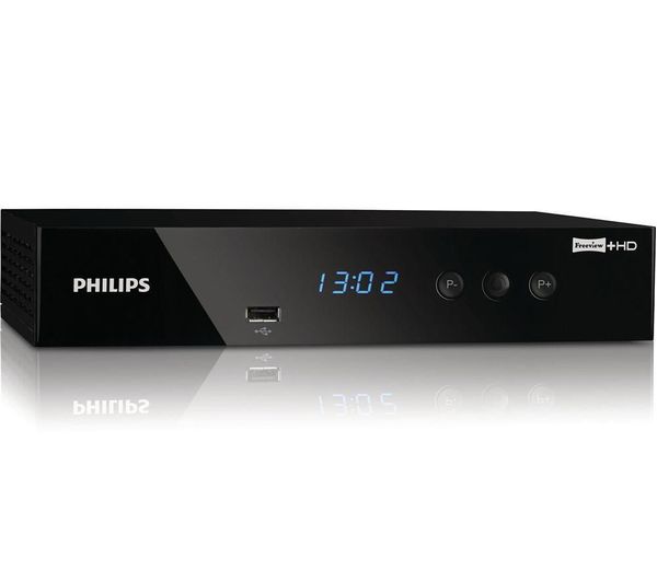 PHILIPS HDTP 8530 Freeview+ HD Recorder - 500 GB - HDTP 8530 - Currys ...