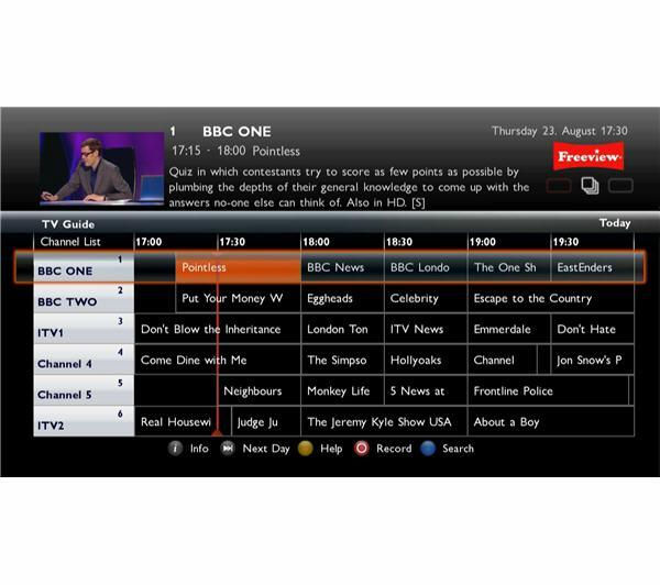 PHILIPS HDTP 8530 Freeview+ HD Recorder - 500 GB - HDTP 8530 - Currys ...