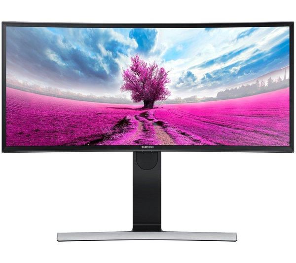 SAMSUNG S34E790C Ultra Quad HD 34" Curved LED Monitor - LS34E790CNS/EN ...