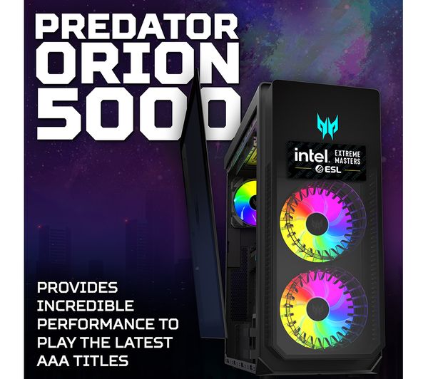 ACER Predator Orion 5000 PO5-650 Gaming PC - Intel® Core™ i7, RTX 4070 ...