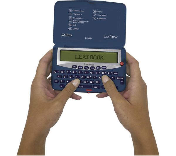 LEXIBOOK Collins Electronic Pocket Spellchecker - DC753EN - Currys Business