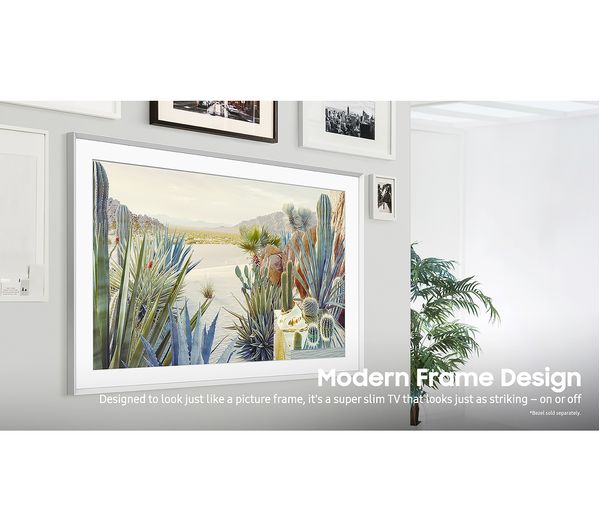 SAMSUNG The Frame QE43LS03BAUXXU 43" Smart 4K Ultra HD HDR QLED TV with ...