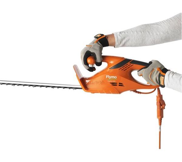 FLYMO EasiCut 450 Corded Hedge Trimmer - Orange - 970546201 - Currys ...