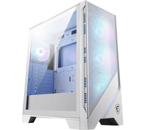 MSI MAG FORGE 320R AIRFLOW ATX Mid-Tower PC Case - White - 125448 ...