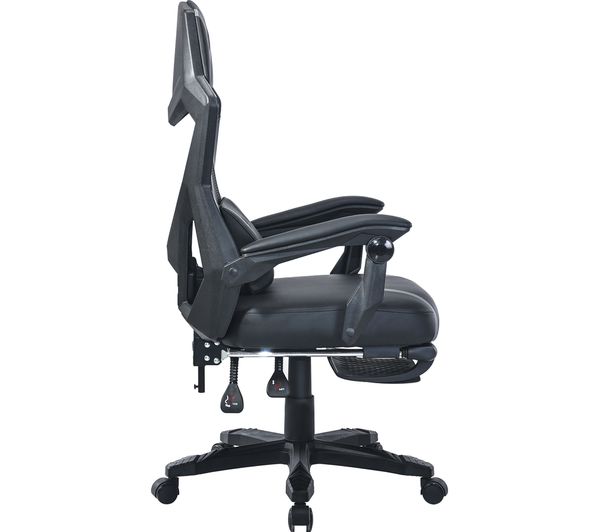 ADX Ergonomic Y 24 Gaming Chair - Black & Grey - - Currys Business