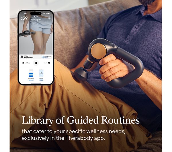 THERABODY Theragun Sense Handheld Smart Percussive Therapy Device ...