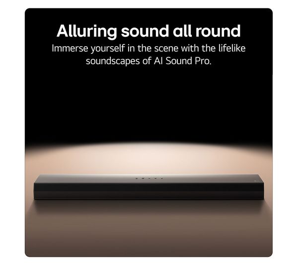 LG US60TR 5.1 Wireless Sound Bar - US60TR.AGBRLLK - Currys Business