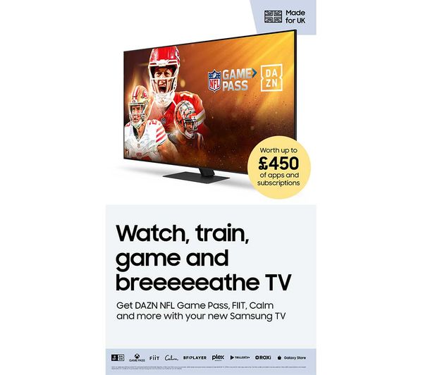 SAMSUNG QE48S93DAEXXU 48" Smart 4K Ultra HD HDR OLED TV with Bixby ...